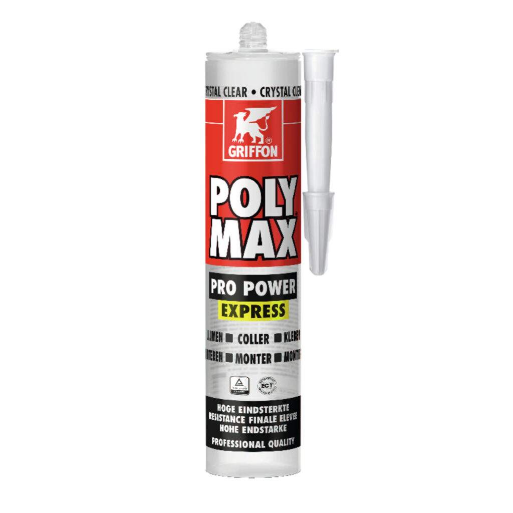 Griffon Poly Max Pro Power Express Crystal Clear Koker 300 gram ...